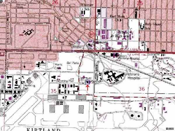 Aerial Images of Kirtland AFB Perm, NM